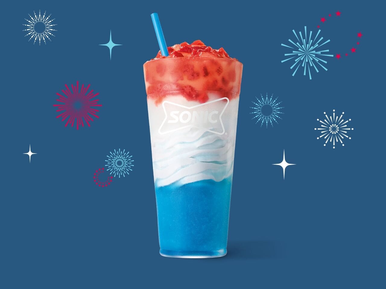 Summer Arrives at SONIC with the Return of the Red, White & Blue Slush ...